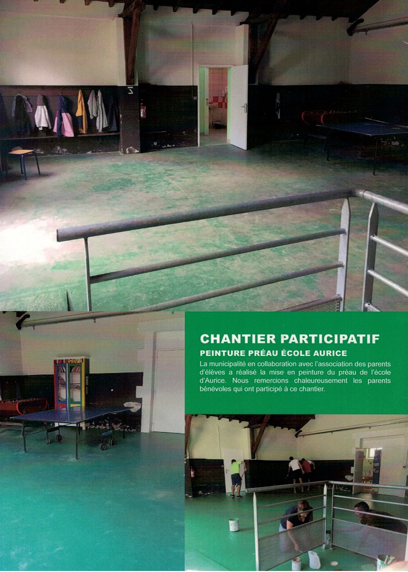 Chantiers participatifs | Commune d'Aurice – Landes 40